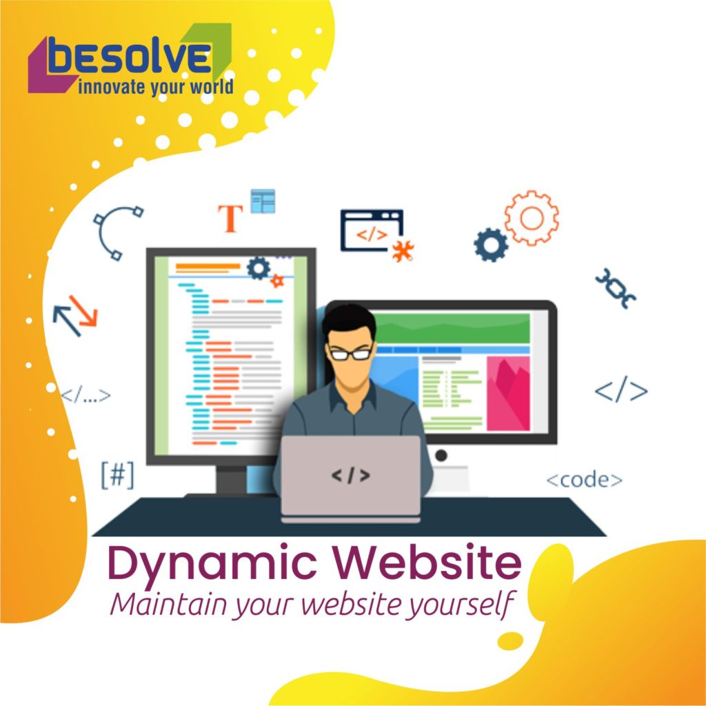 Difference between static and dynamic website - BESOLVE